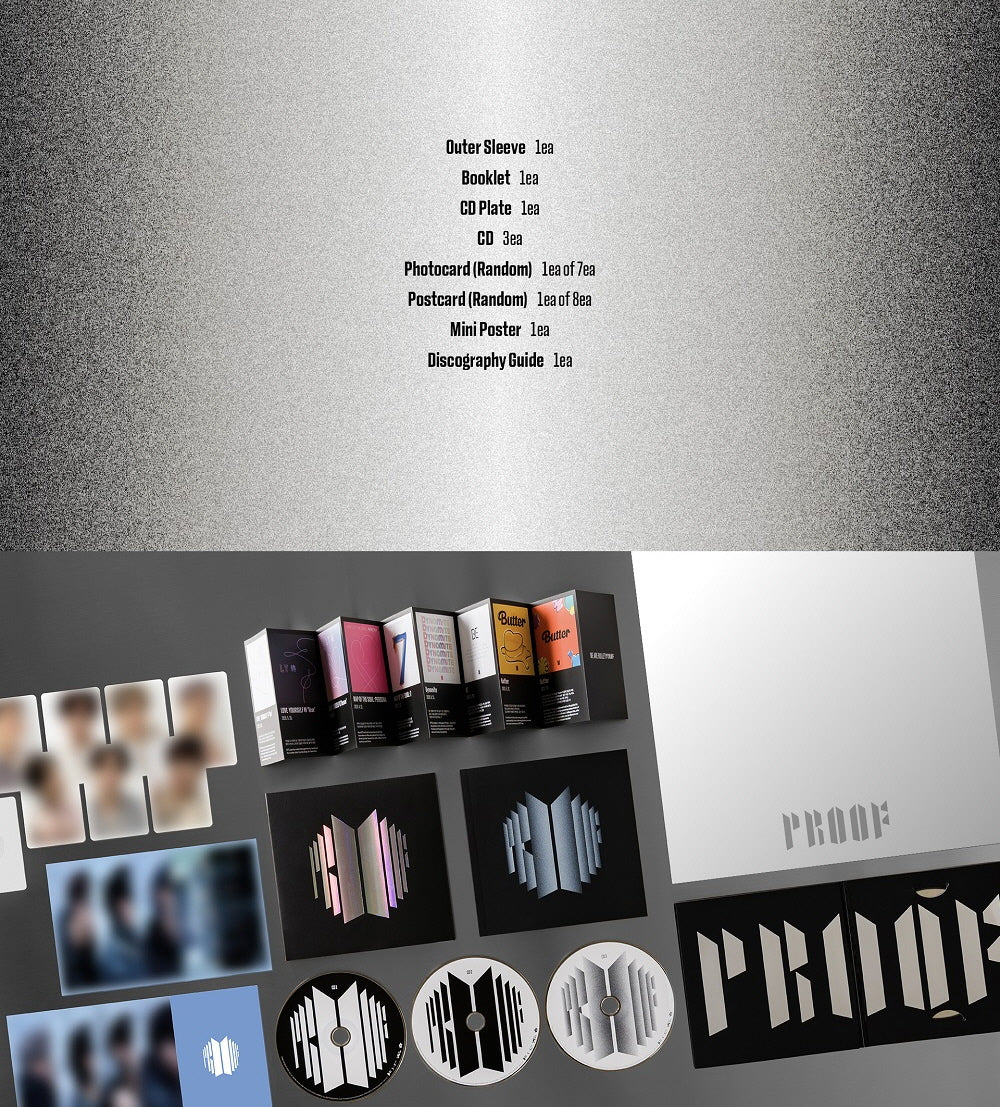BTS BANGTAN BOYS - Proof Compact Edition [BTS Anthology Album] 3CD+ KP ...