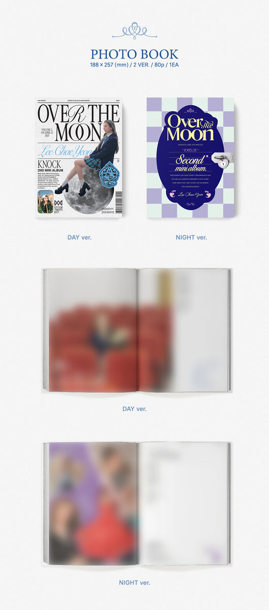LEE CHAE YEON - 2nd Mini Album OVER THE MOON CD – KPOP MARKET