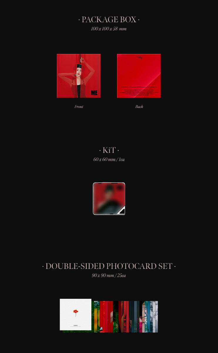 JISOO BLACKPINK - JISOO FIRST SINGLE ALBUM [ME] KIT ALBUM+Pre-Order Be ...