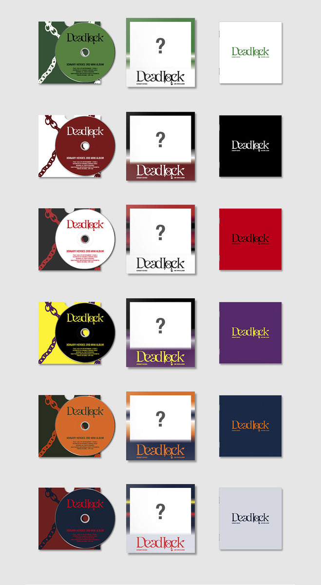 XDINARY HEROES - 3rd Mini Album Deadlock Compact Edition CD – KPOP MARKET