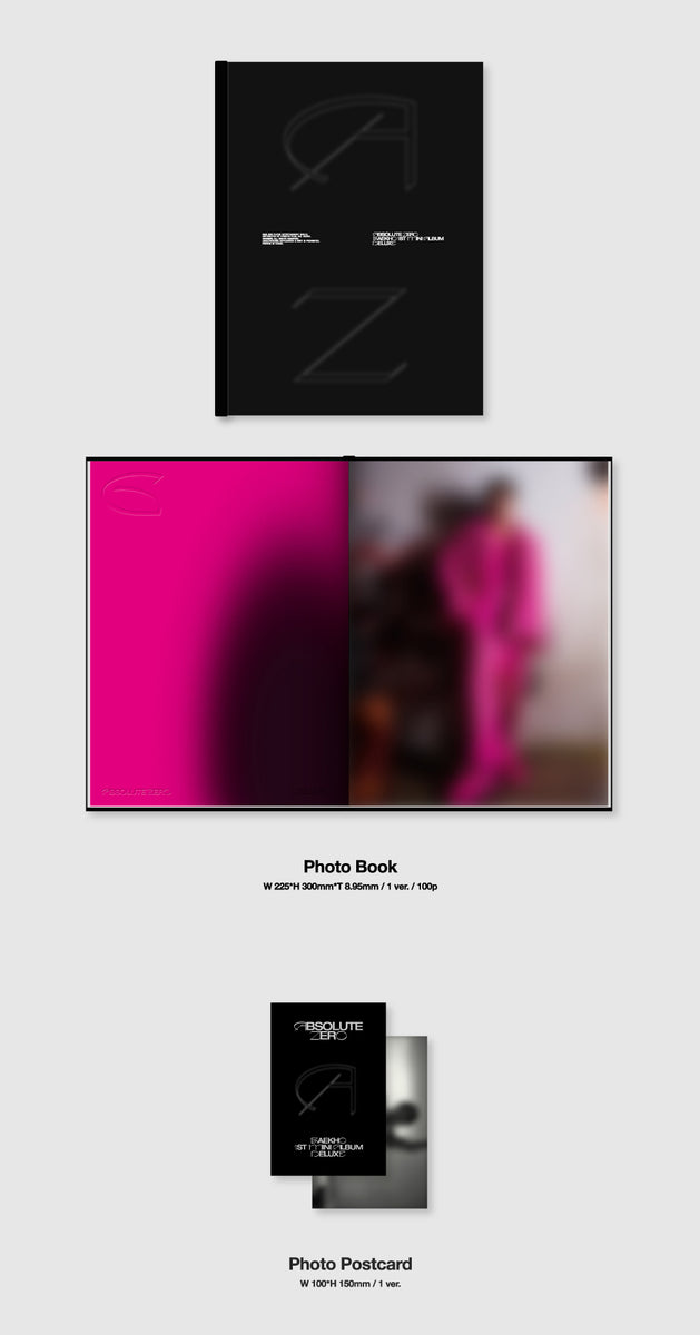 BAEKHO NU'EST - 1st Mini Album Absolute Zero [Deluxe ver.] – KPOP MARKET