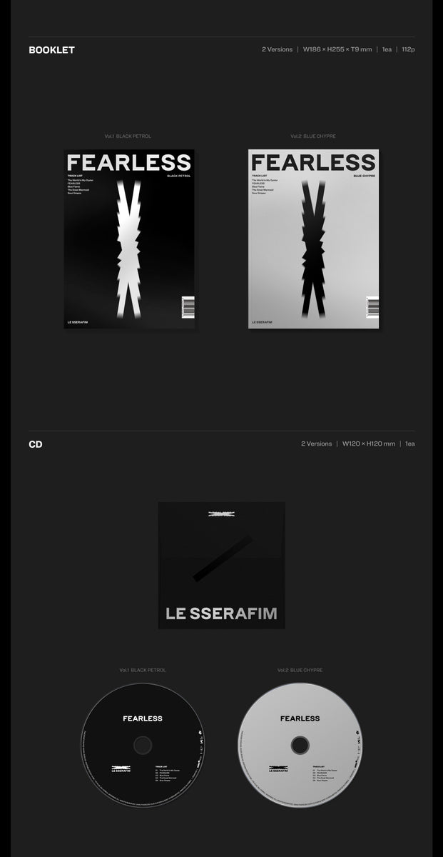 LE SSERAFIM - FEARLESS 1st Mini Album+Free Gift – KPOP MARKET