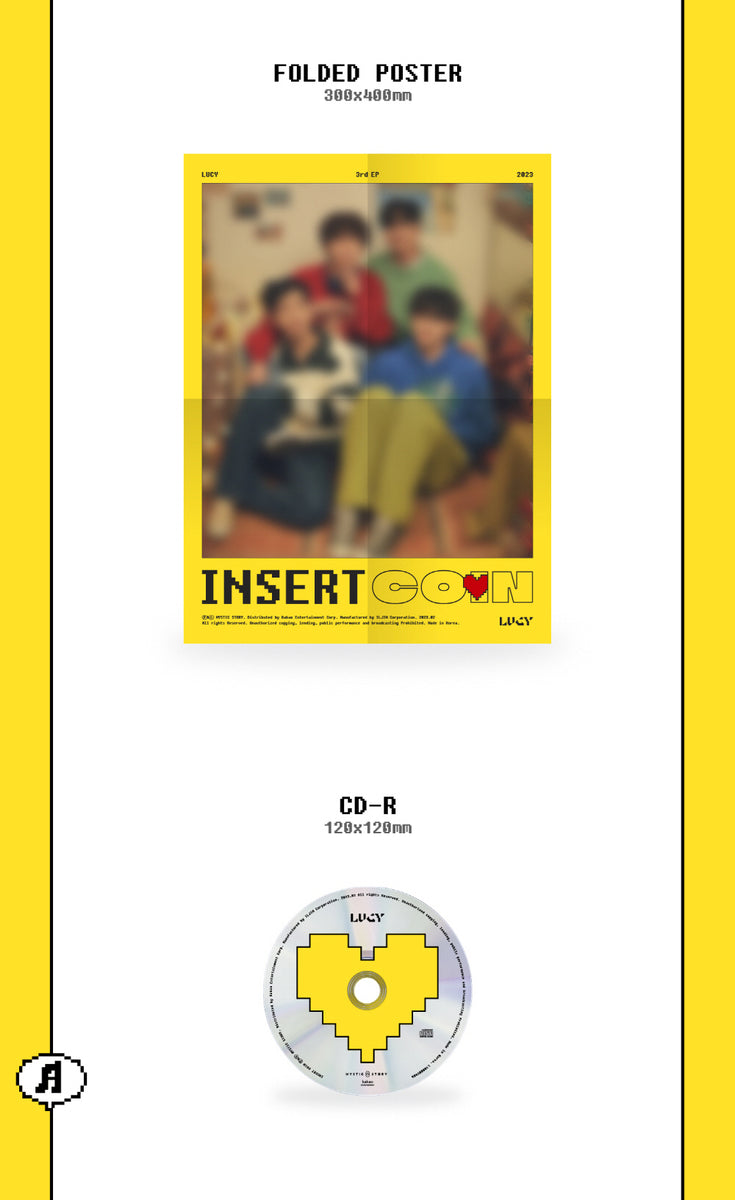 LUCY - Insert Coin (3rd EP Album) – KPOP MARKET