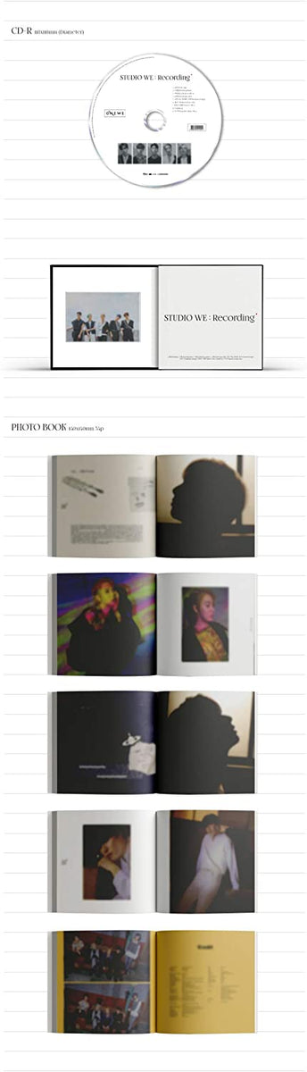 ONEWE - Studio WE : Recording (1st Demo Album) Album+Extra Photocards ...