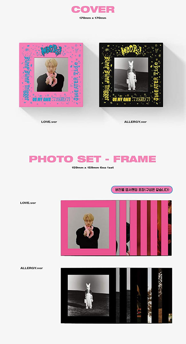 WOODZ - WOOPS! Album+Pre-Order Benefit (Random Ver.) – KPOP MARKET